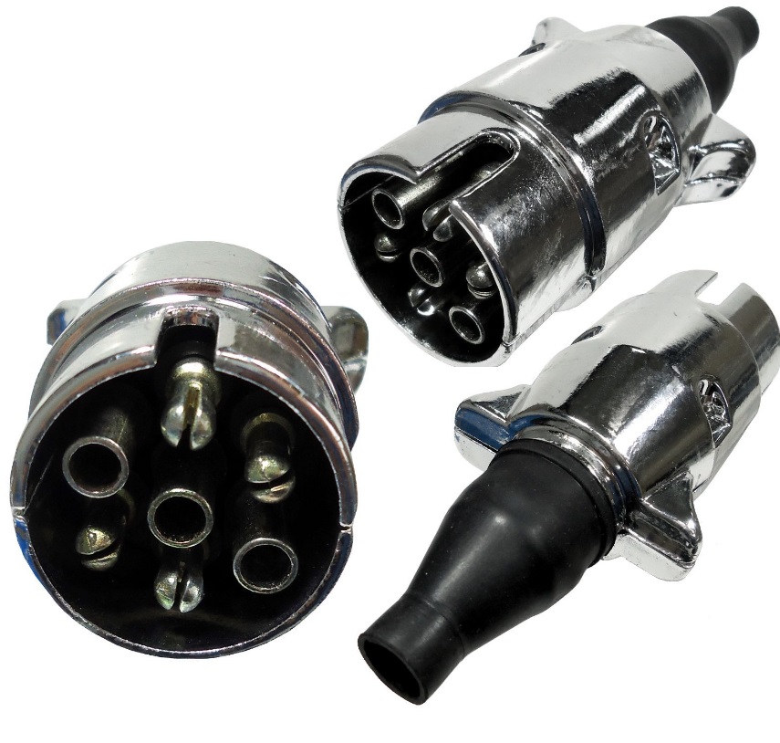 Tomada De Engate Macho (móvel) Red 6p Polarizada Em Alumínio – Dni 8327 ...