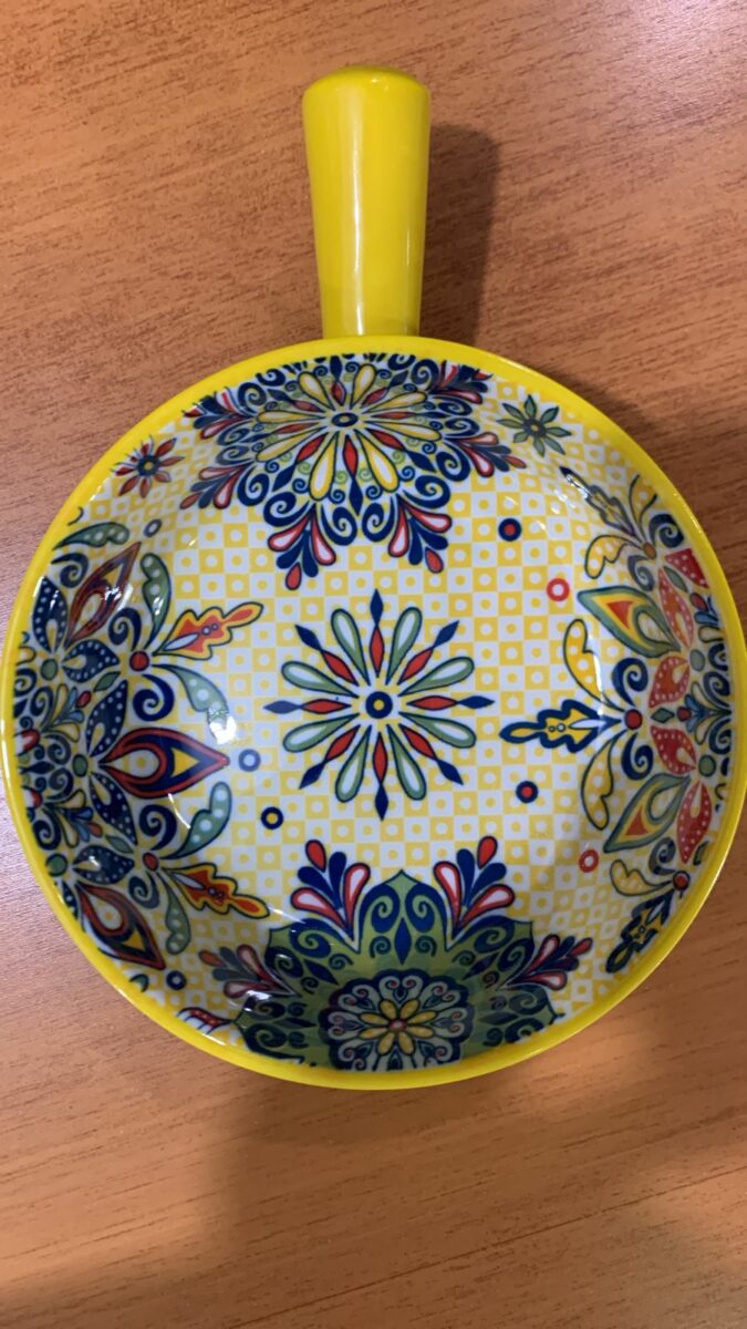 Travessa Ceramica Mabel P/servir C/alca 9 | Supertem