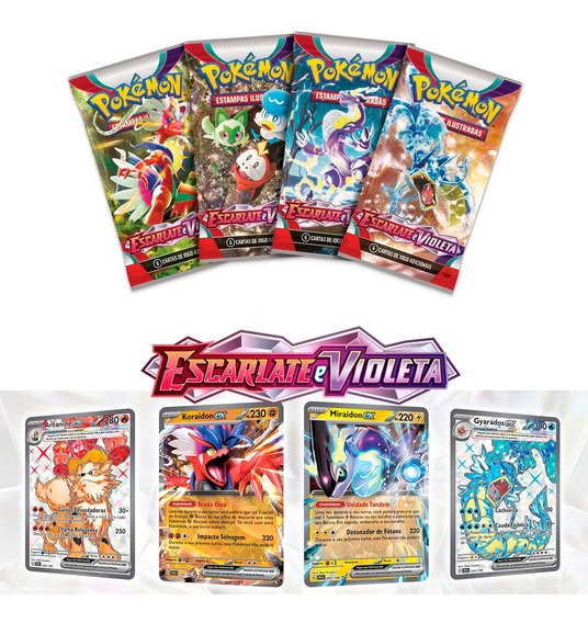 Jogo Carton Pokemon Booster | Lojas Pinguim