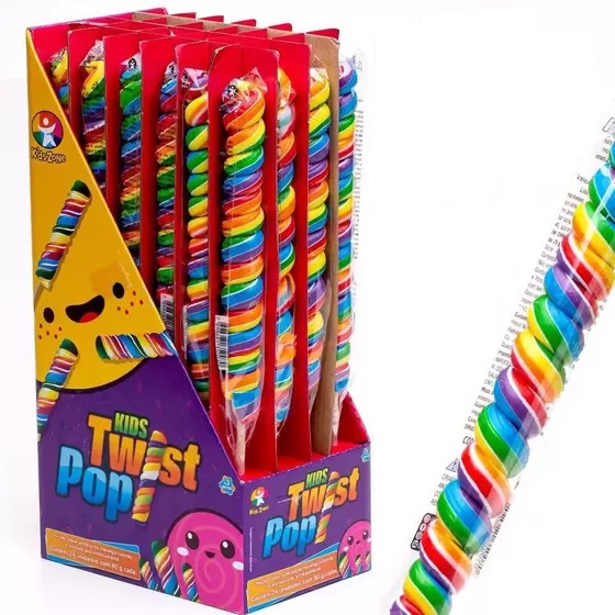 Pirulito Colorido Kids Zone Twist Pop | Lojas Pinguim